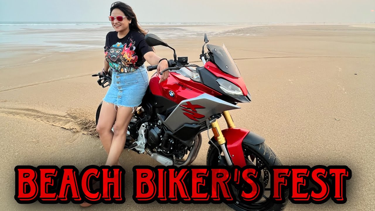 INDIA'S FIRST EVER BEACH BIKERS FEST | KONARK BEACH |PURI @SimranKing ...
