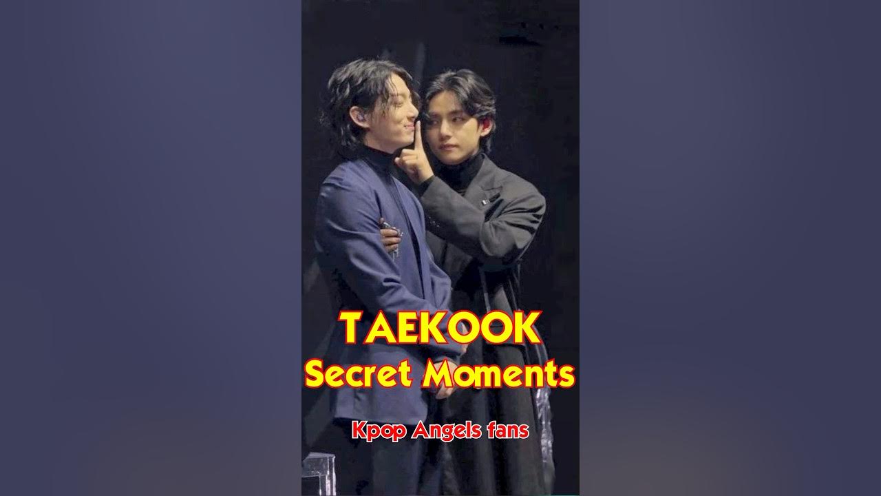 Taekook Secret Moments 5🐰🐻🫣💜How V and Jungkook love each other- Taekook love story oneshot - YouTube