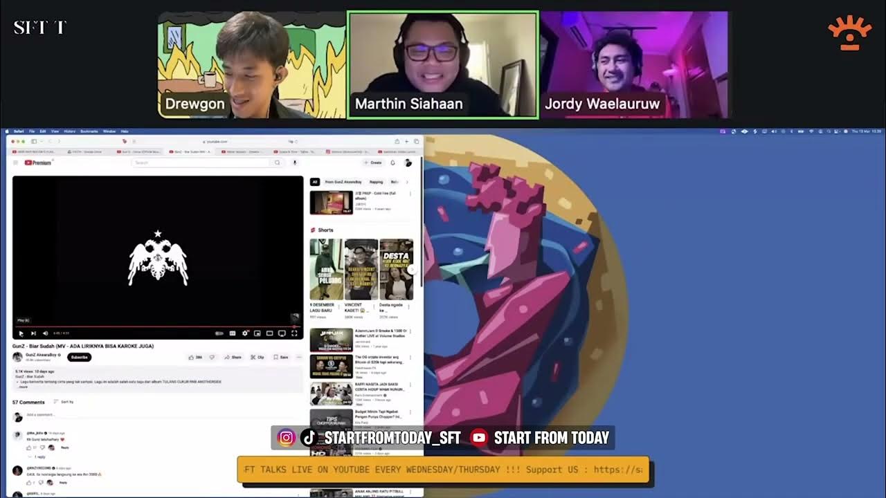 SFT REACT & FEEDBACK: GUNZ - BIAR SUDAH (Music Video) - YouTube