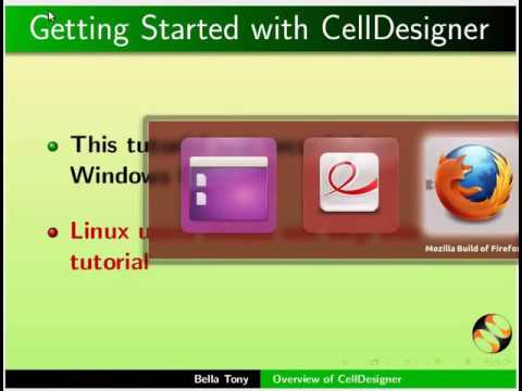 Overview of CellDesigner - English - YouTube