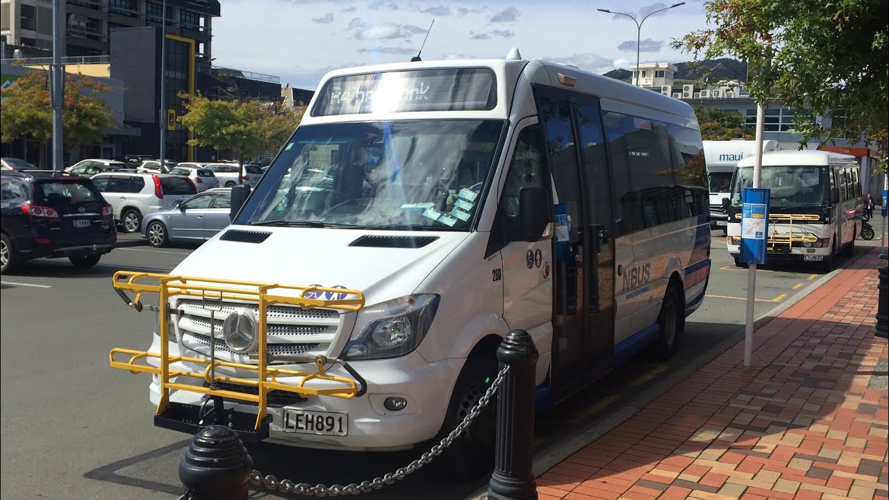 NBus Mercedes-Benz Sprinter EVM Cityline [Nelson, New Zealand] - YouTube