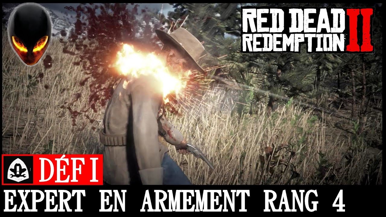 Red Dead Redemption 2: Expert en Armement Rang 4 DÉFI Fusil à pompe ...