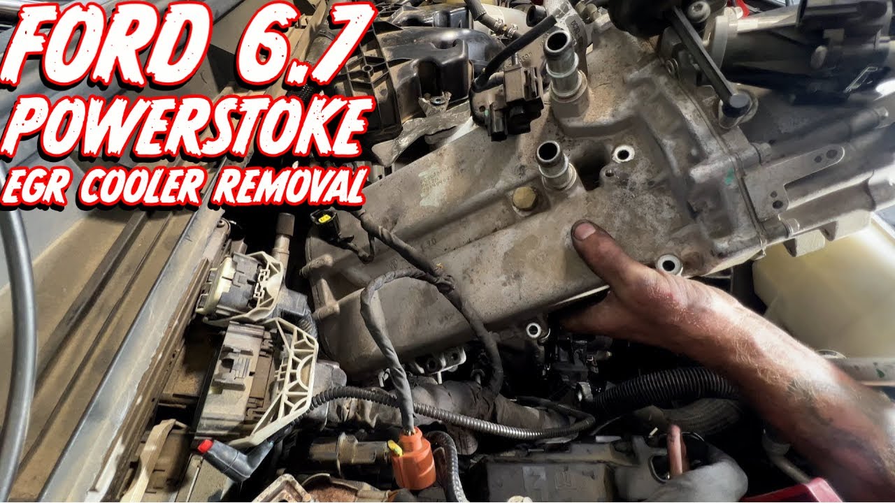 Ford 6 7 EGR Removal Air Intake Upgrade YouTube