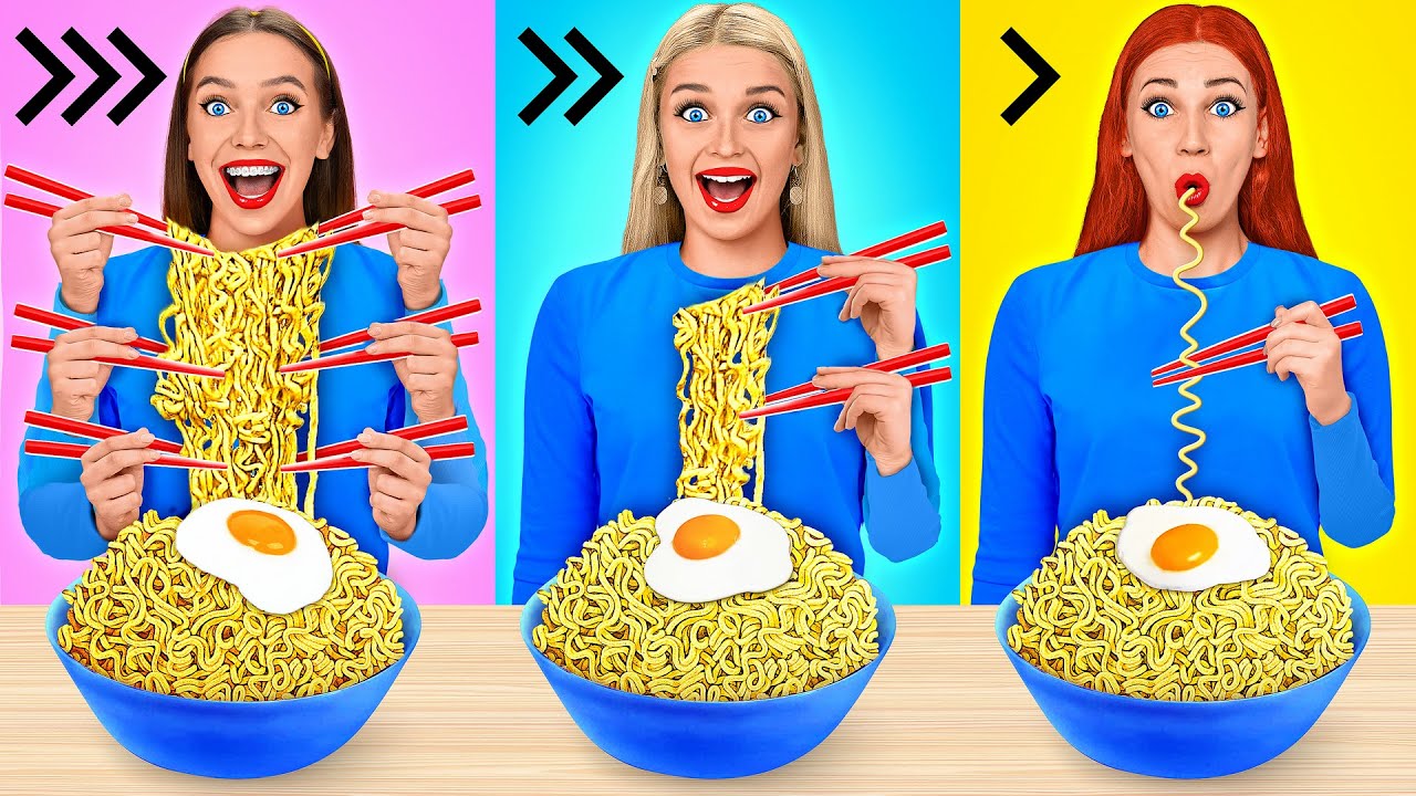 Fast, Medium or Slow Food Challenge #3 by Multi DO Challenge - YouTube