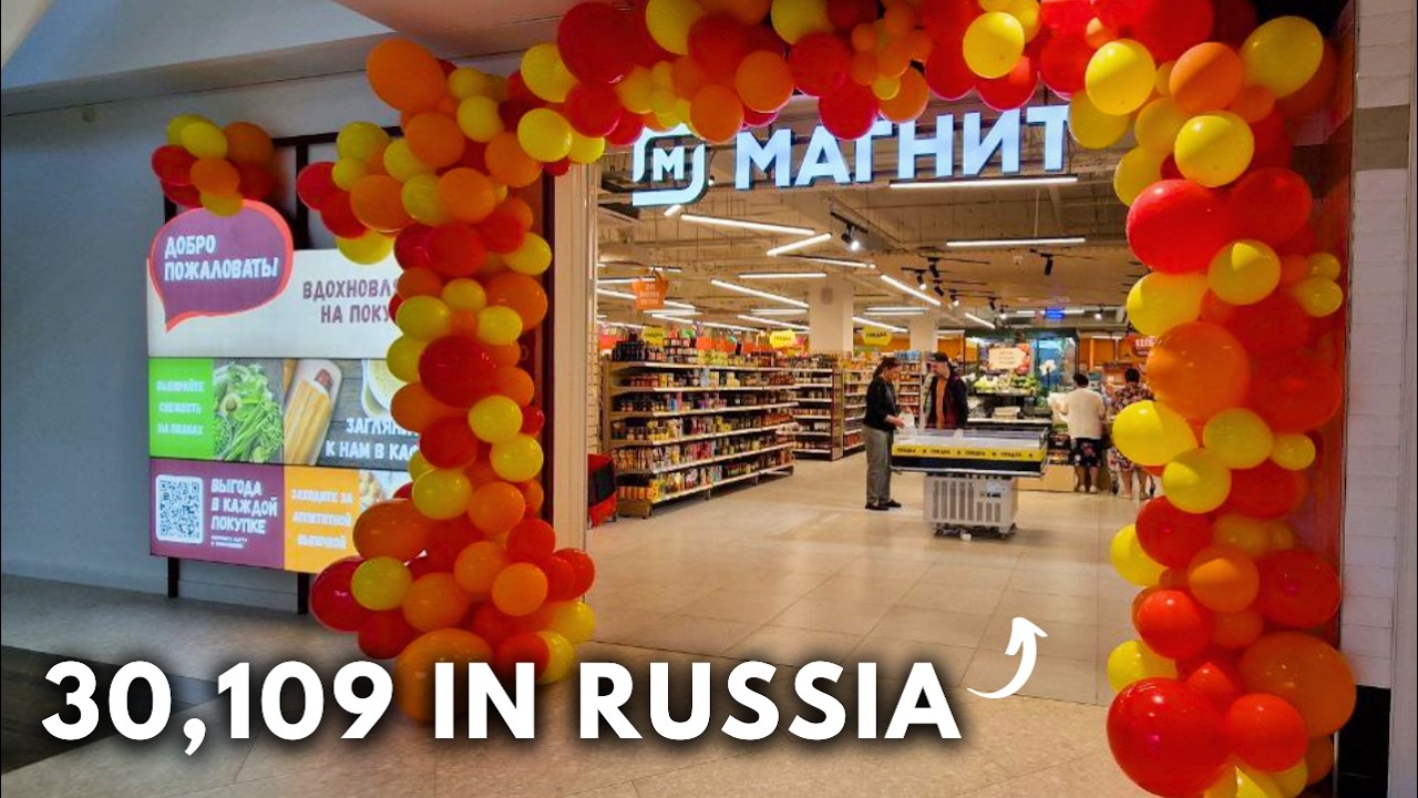 Russian TYPICAL (Russian Owned) Supermarket: Magnit - YouTube