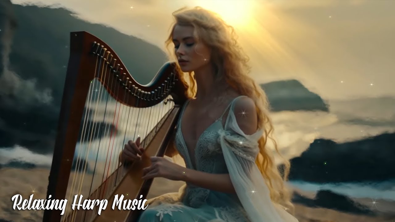 Soothing Harp Music | Tranquil Instrumental Music for Relaxation and ...