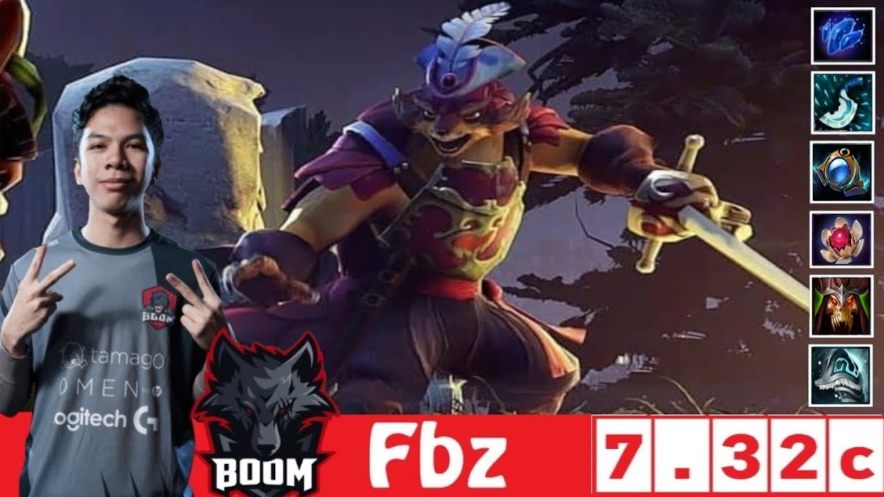 [DOTA 2] BOOM.Fbz the PANGOLIER [OFFLANE] [7.32c] [2] - YouTube
