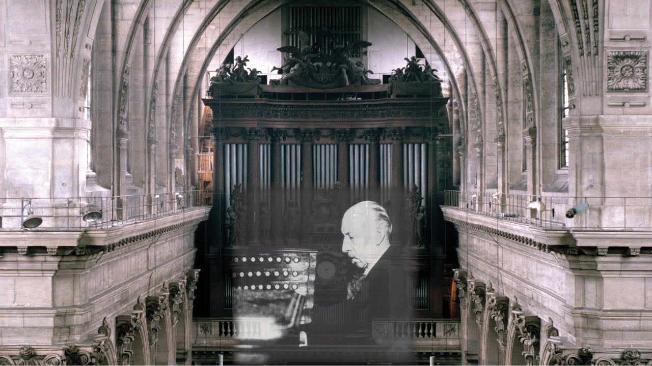 Charles-Marie Widor performs his Toccata at the Cavaillé-Coll organ of ...