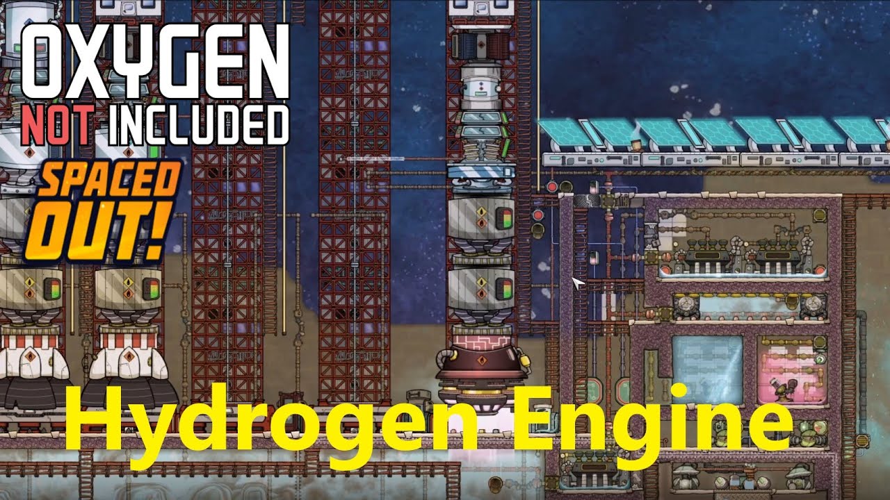 Oxygen Not Included ep33 - Hydrogen Rocket Is Operational [Spaced Out ...