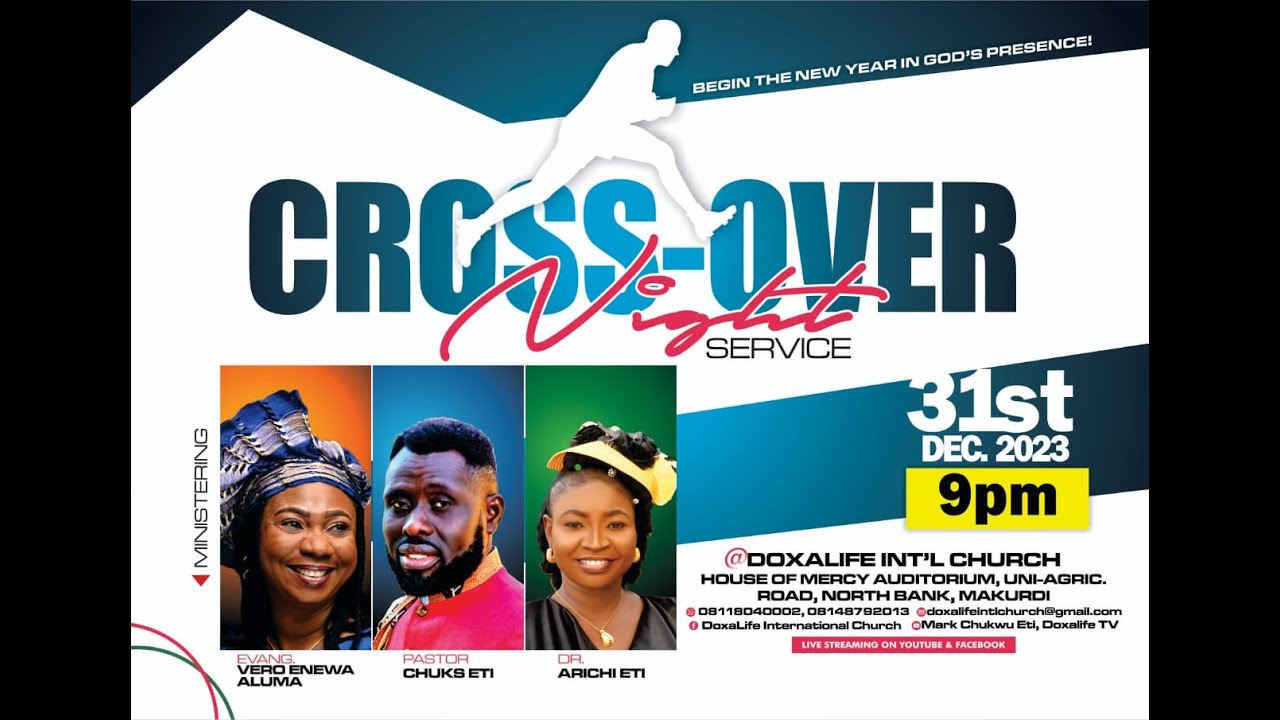 CROSS-OVER NIGHT || 31ST DECEMBER, 2023.|| REV. MARK CHUKWU ETI - YouTube