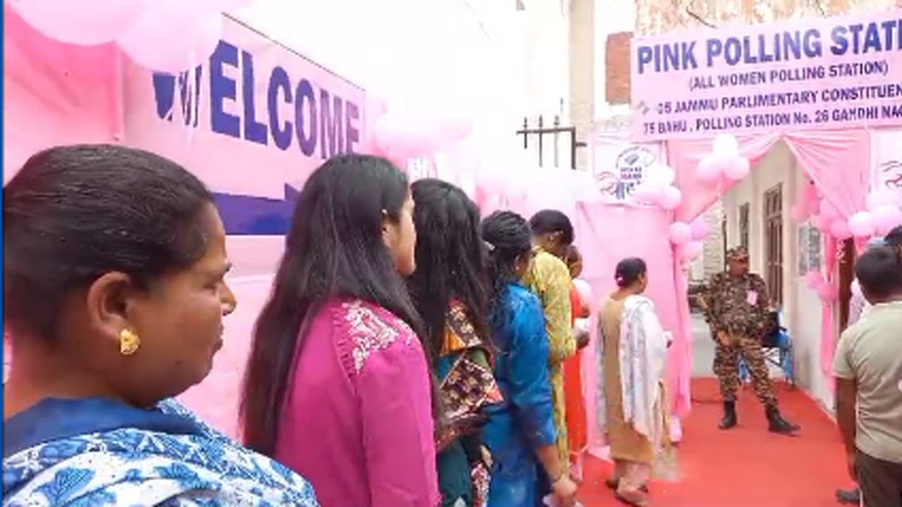 LS Polls: Voters Appreciate Pink Booth Concept, Say It Reflects Women ...
