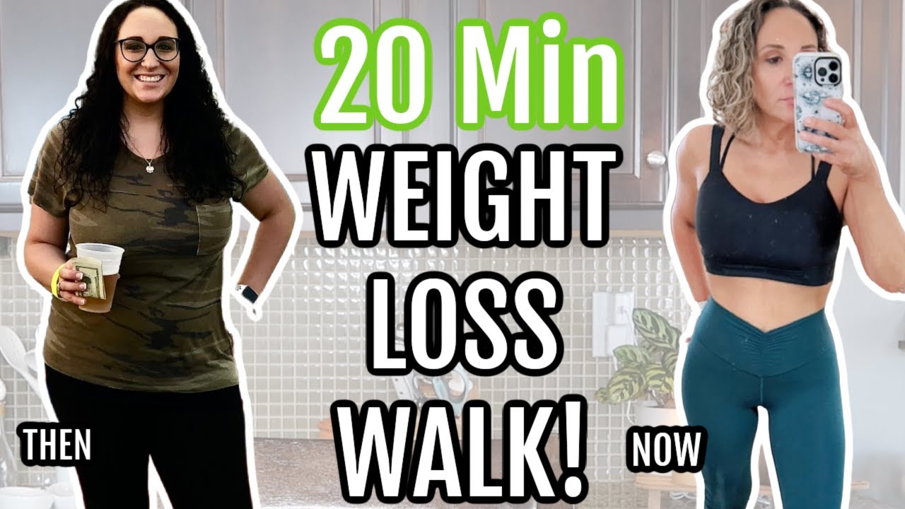 20 Minute Walking Exercise for Weight Loss!| Walk off the LBS with Me ...
