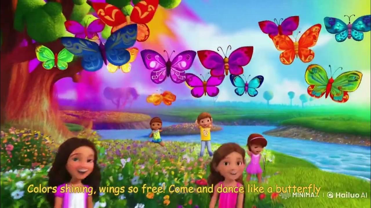 The Butterfly Dance! | Children's Song About Butterflies! | Sing And ...