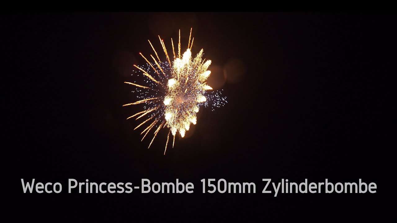 Princess Bombe - Weco 150mm Zylinderbombe - YouTube