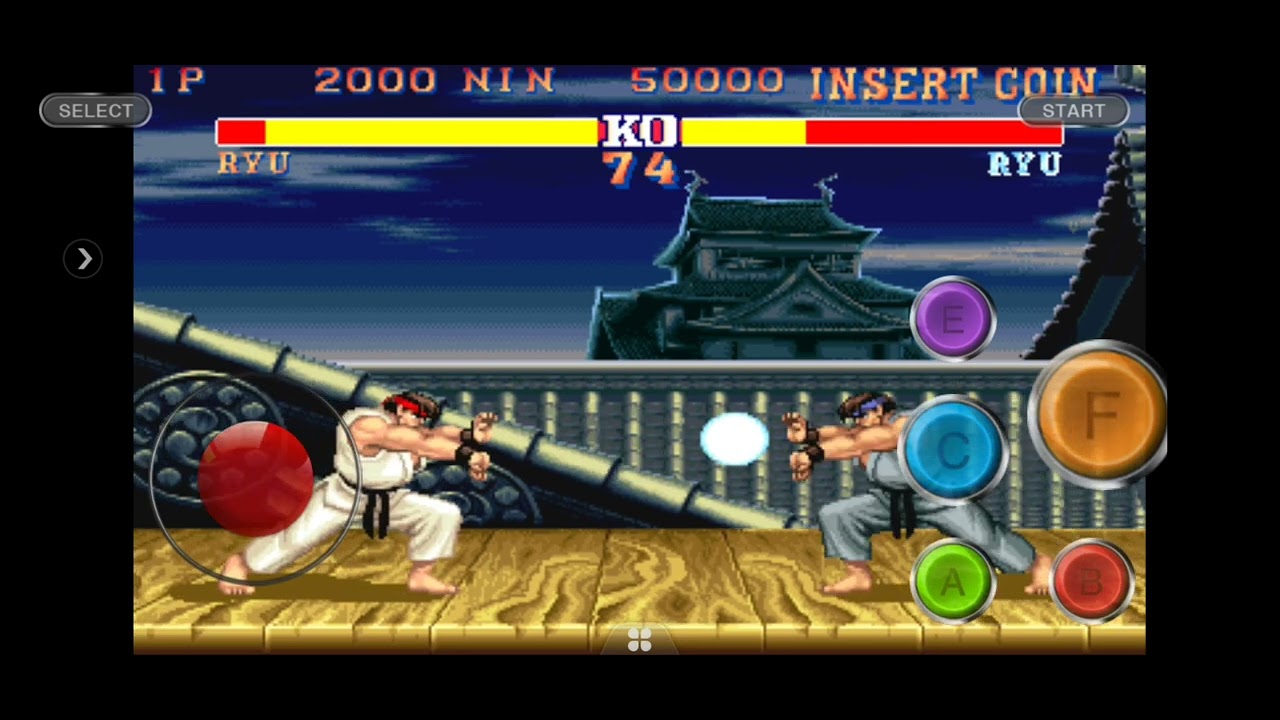 Street fighter II ryu vs ryu old time - YouTube