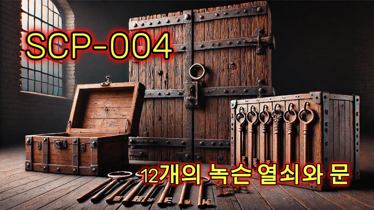 짧고 간략하게 또한 쉽게 알아보는 SCP 이야기들 / SCP-004 12개의 녹슨 열쇠와 문 - YouTube