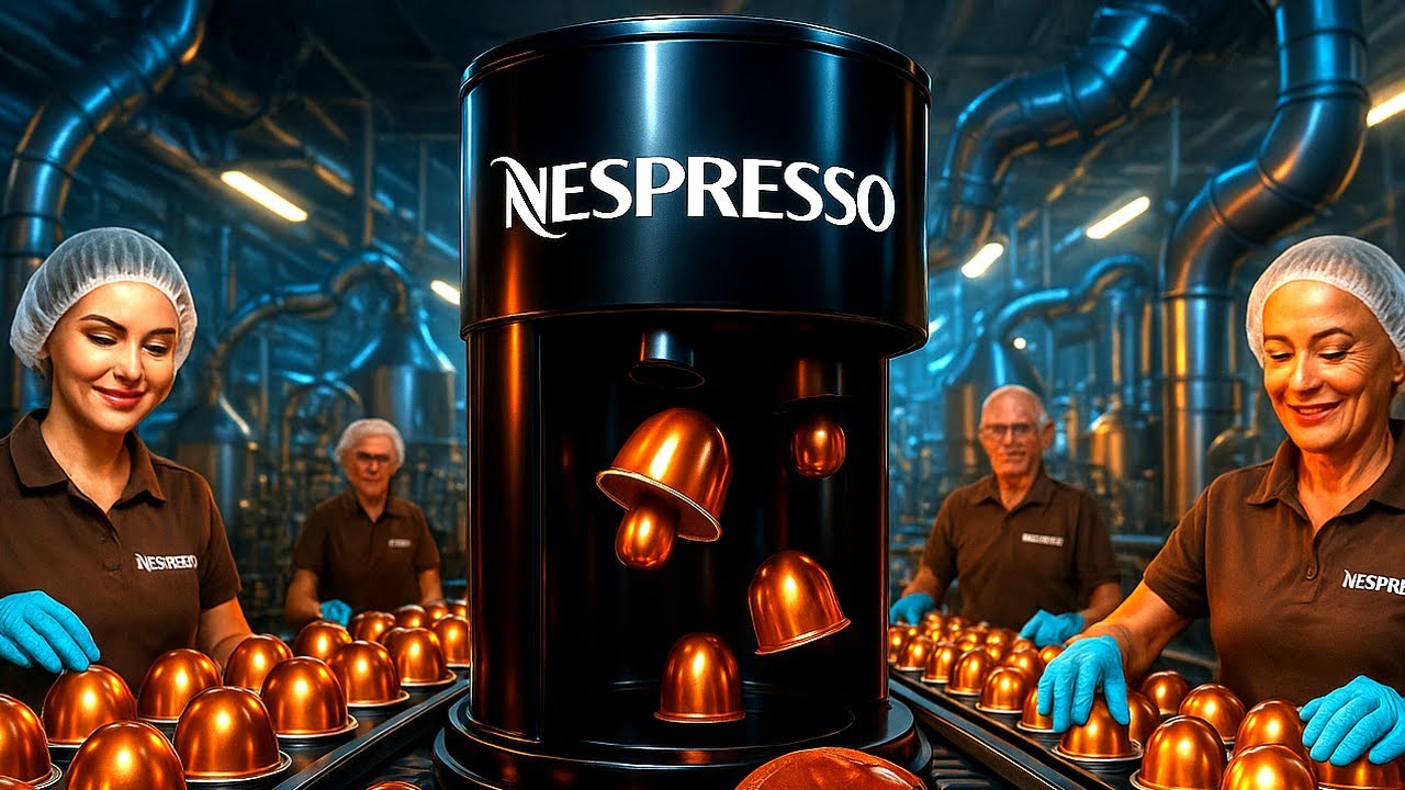 How Nespresso Pods Are REALLY Made In Factory! - YouTube