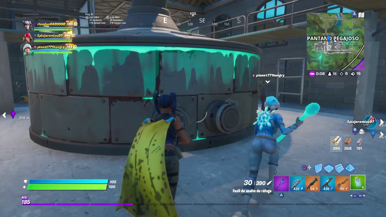 Jugando fortnite (Squad Fenix) - YouTube