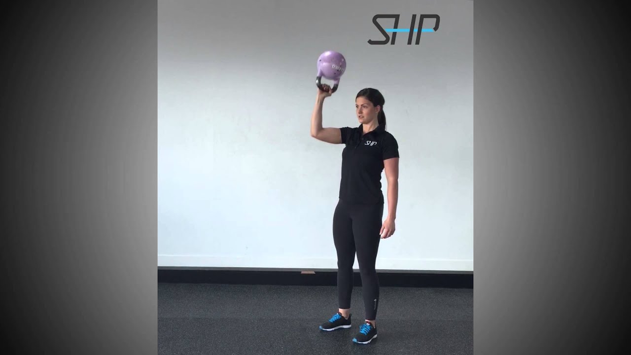 Kettlebell Bottom Up Press - YouTube