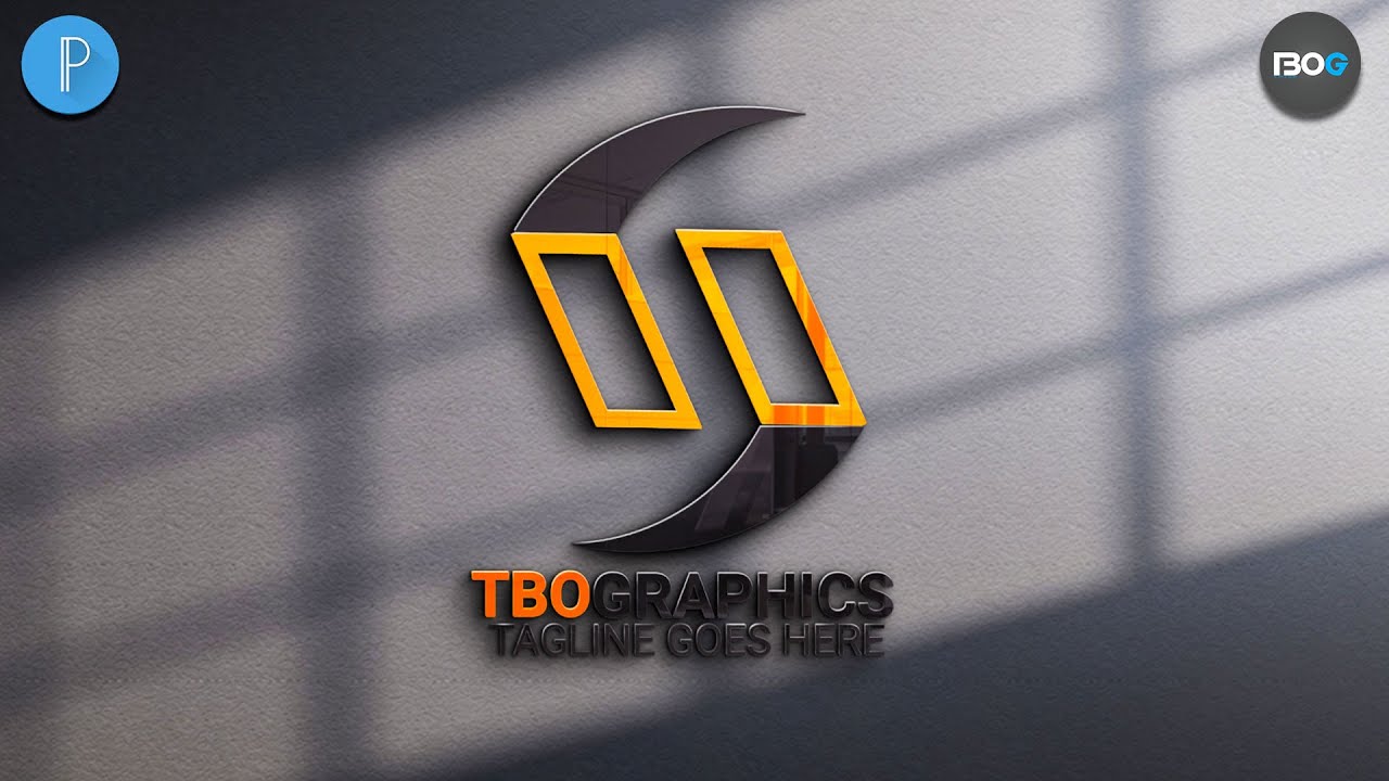 Geometrical logo Design/Pixellab Logo Designing Tutorial/Logo Maker/How to make a logo/Part#17 ...