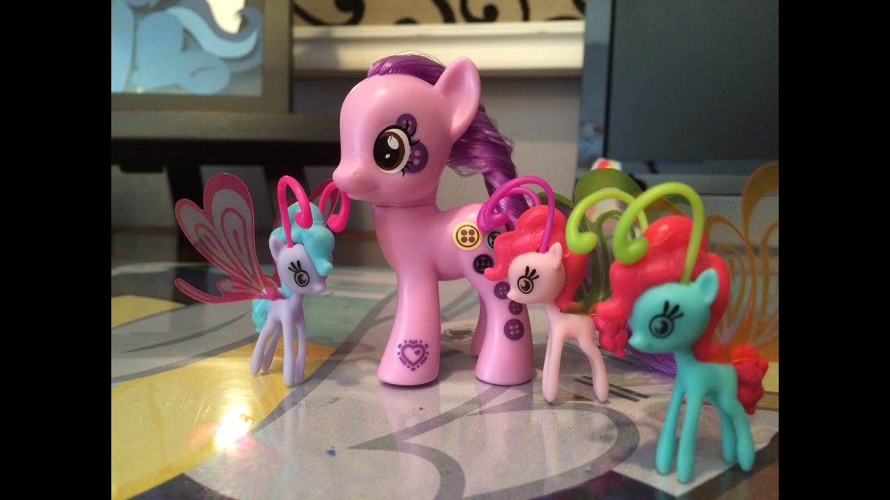 MLP Review/Unboxing ButtonBelle and Friendship Flutters Set! - YouTube
