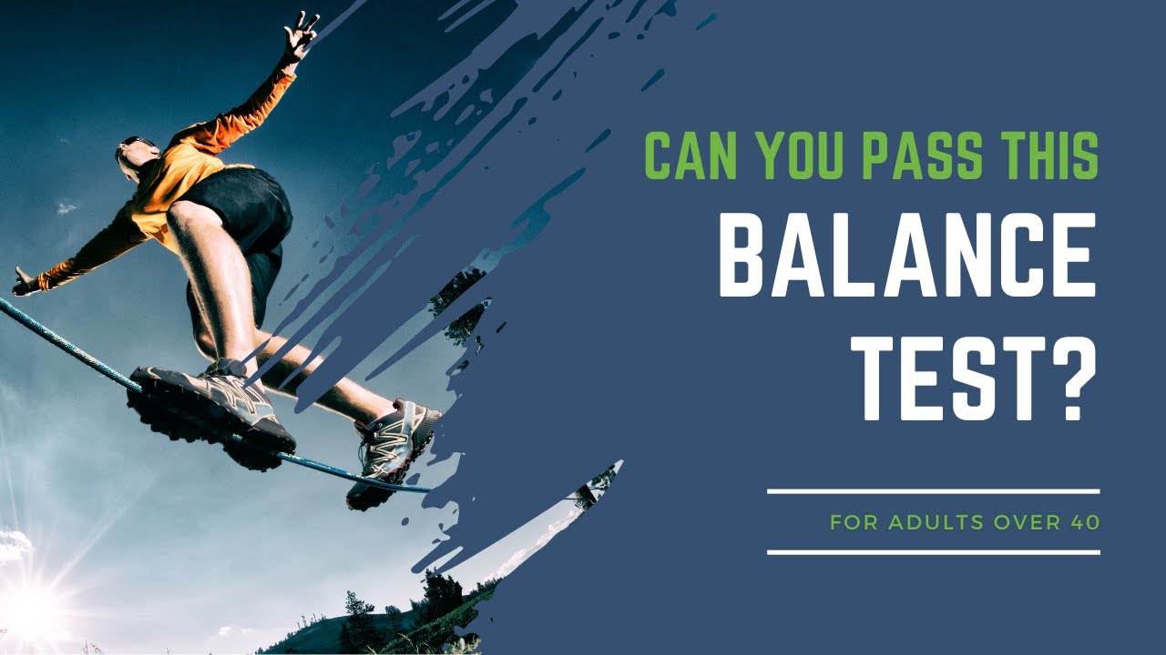 Can You Pass This Longevity Balance Test? - YouTube