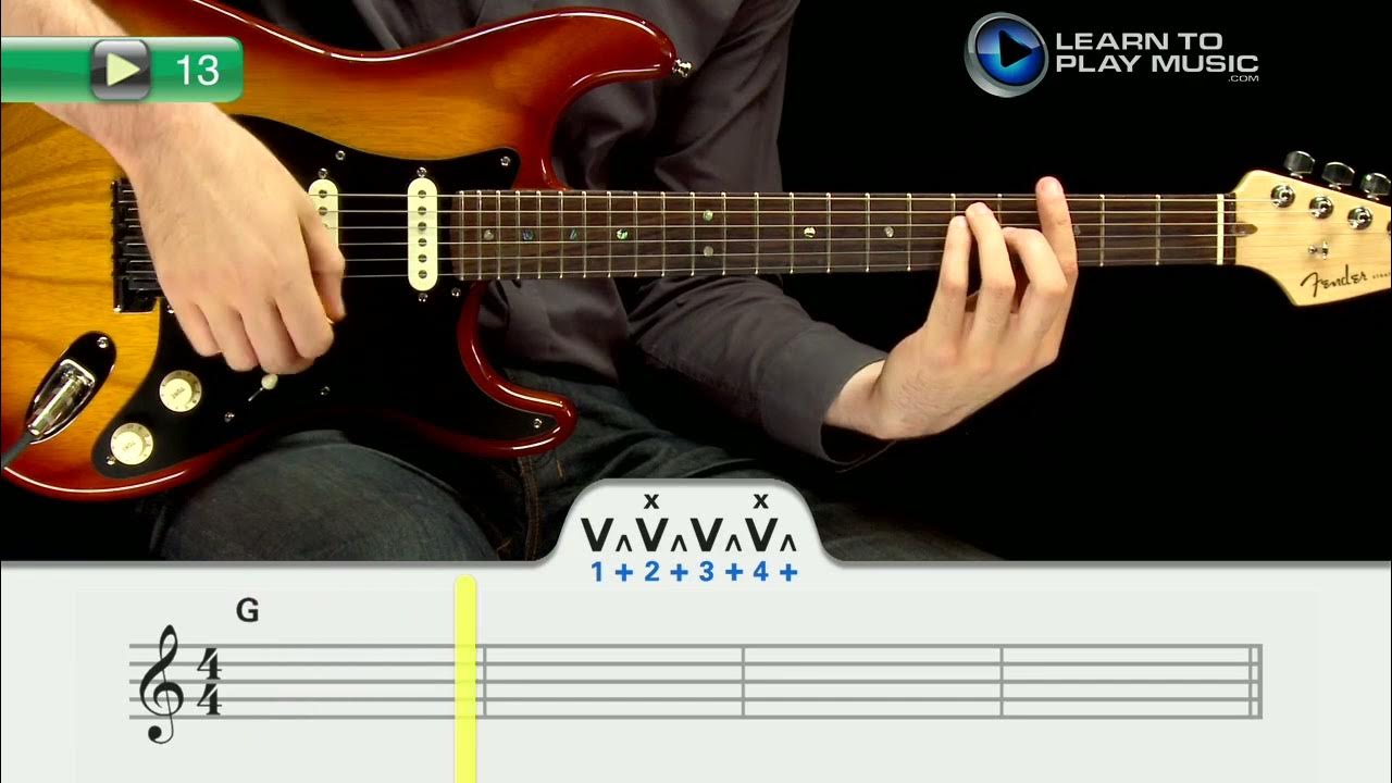 Ex013 - Guitar Method - Bar Chords - Backing Mix - YouTube