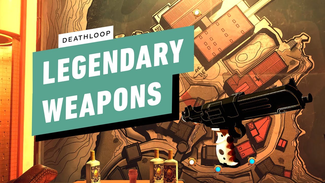 Deathloop Guide - All Legendary Weapon Locations - YouTube