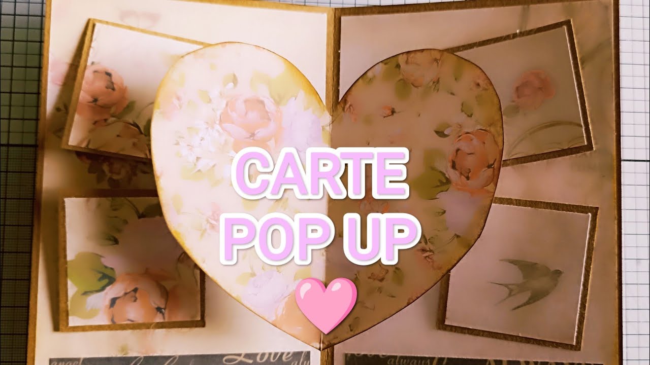 [TUTO] :CARTE POP UP 🤎 - YouTube