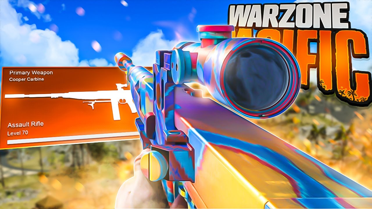 this COOPER CARBINE Loadout is NEW AR META in WarZone *Best Cooper ...