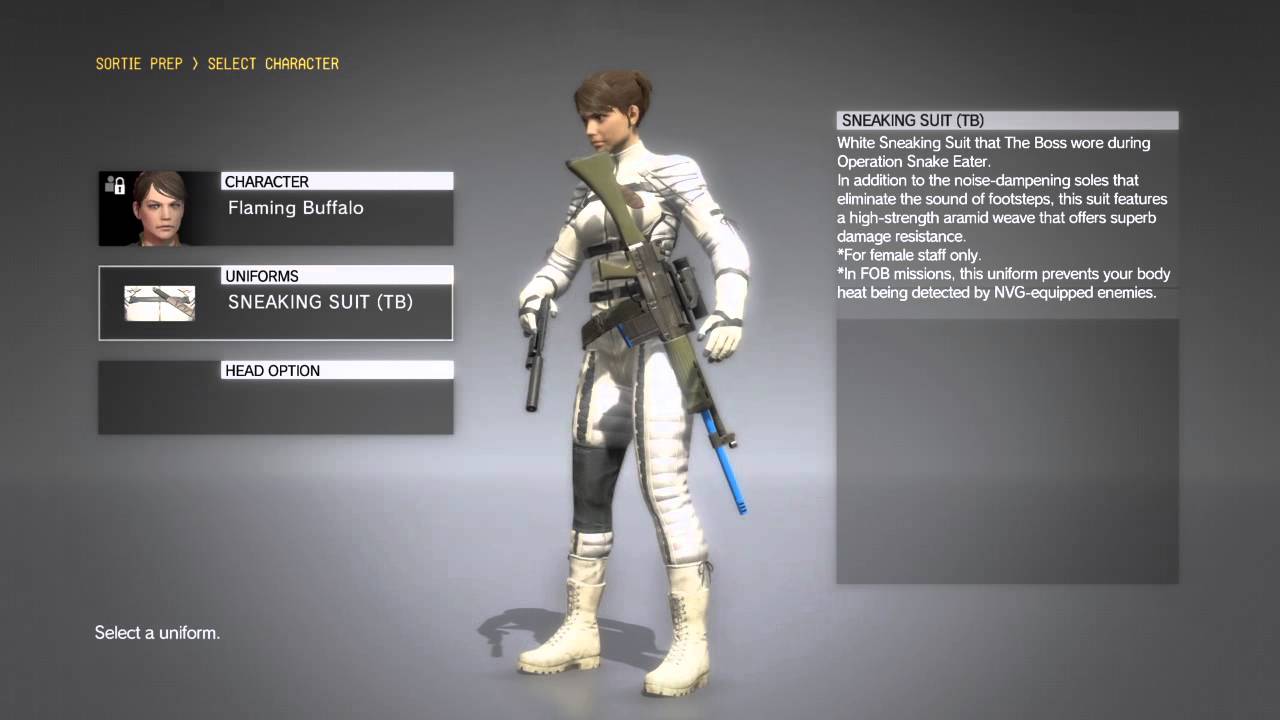 METAL GEAR SOLID V new dlc uniforms - YouTube