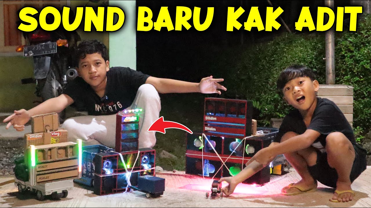 SOUND BARU KAK ADIT, LANGSUNG BATLE SOUND MINIATUR - YouTube