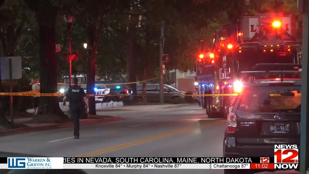 Underground transformer explosion knocks out downtown power - YouTube