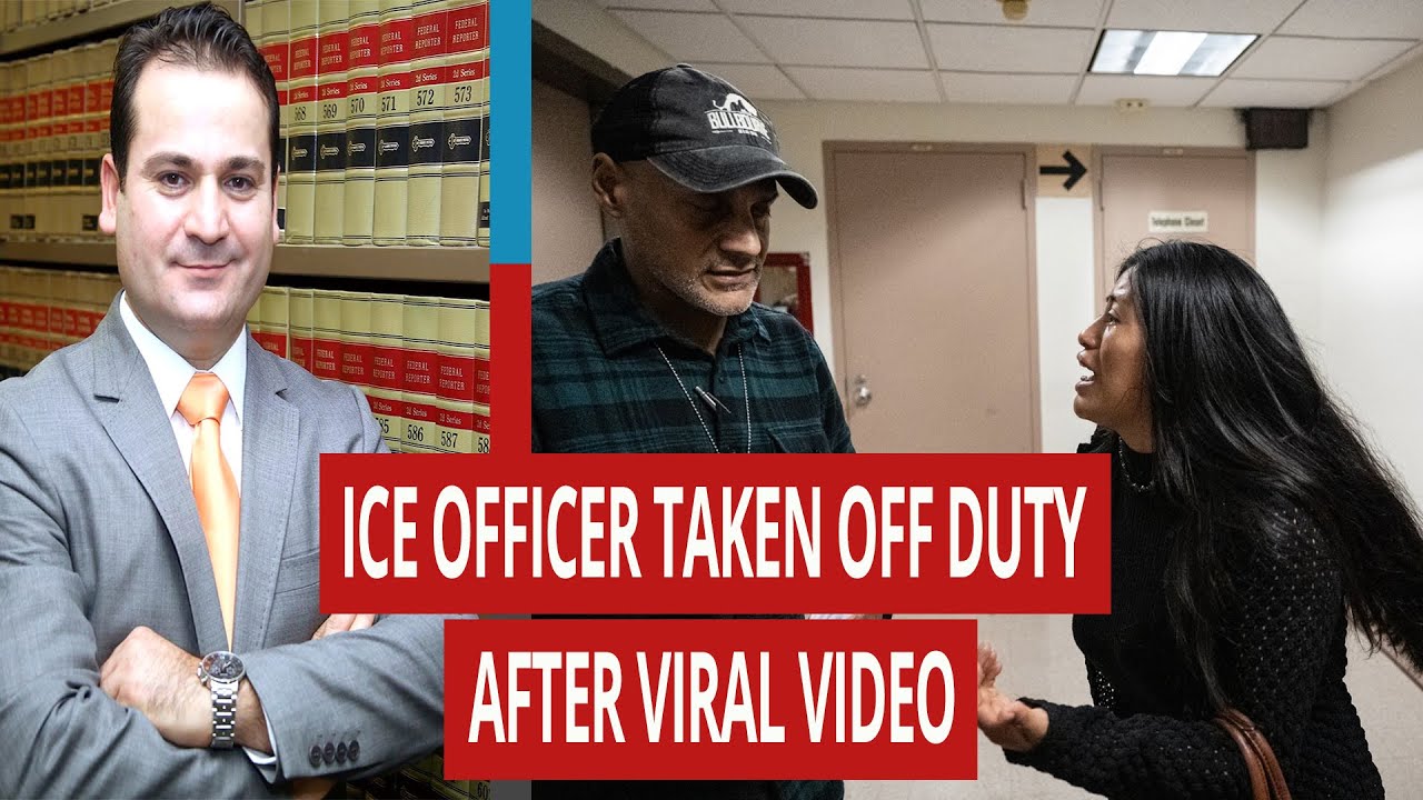 ICE OFFICER IN NEW YORK CITY TAKEN OFF DUTY AFTER VIRAL VIDEO - YouTube