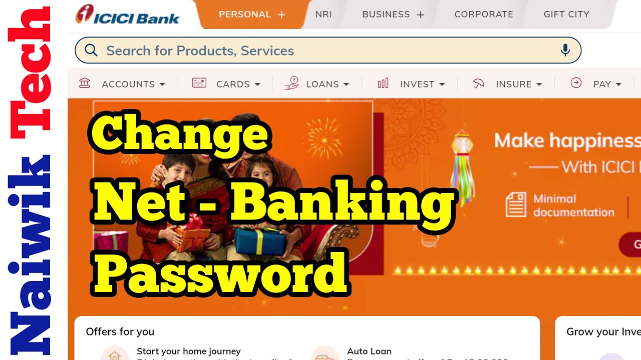How To Change ICICI Bank Netbanking Password YouTube how-to-change-icici-bank-netbanking-password-youtube