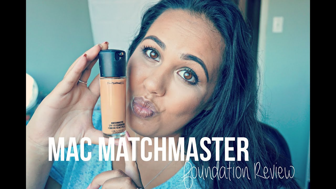 MAC MATCHMASTER | Foundation Review + Application - YouTube