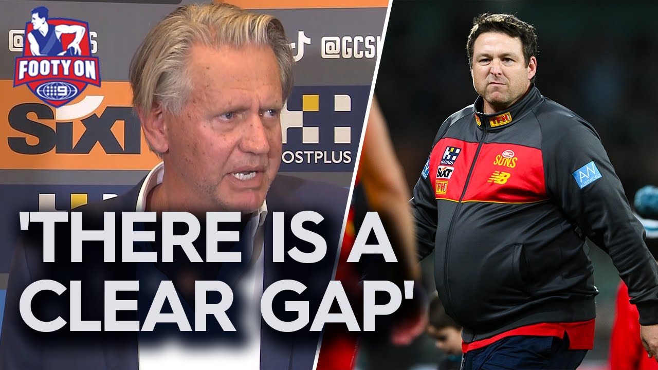 Gold Coast Suns leaders explain stunning decision to sack Stuart Dew ...