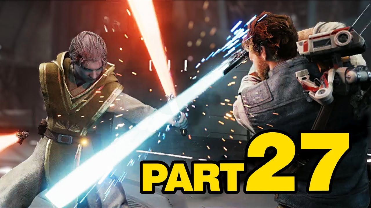 STAR WARS Jedi Survivor pART 27 Walkthrough Degan Gera Boss fight - YouTube