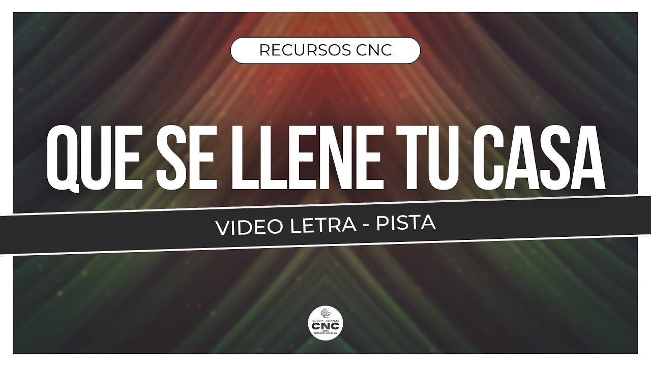 Que se llene tu Casa - Video Letra (Pista) - YouTube