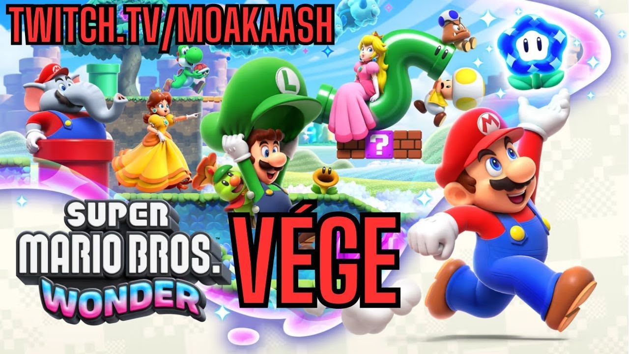 A befejezésben újra legyőzzük Bowsert! | Super Mario Bros. Wonder - 7 ...