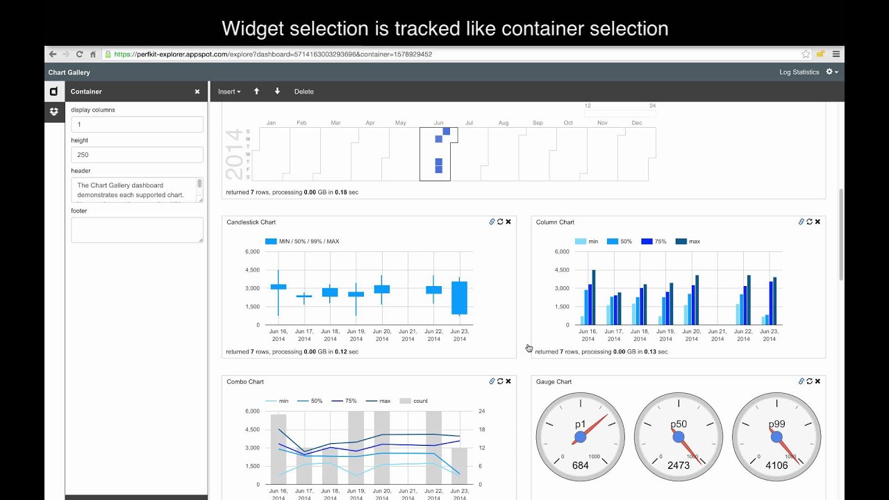 PerfKit Explorer - Sharing Dashboards - YouTube