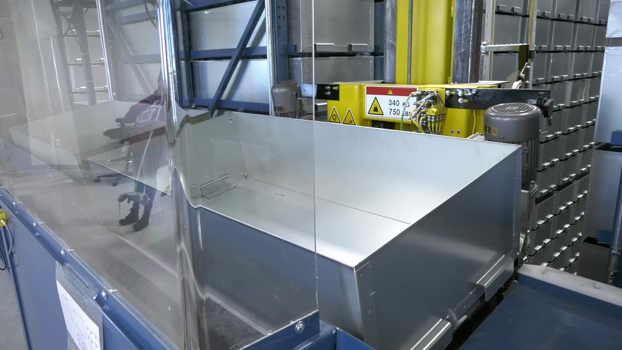 Automated Storage and Retrieval System (ASRS) - YouTube