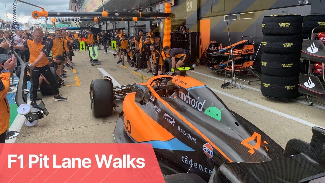Experience the Excitement of F1 Pit Lane Walks! - YouTube