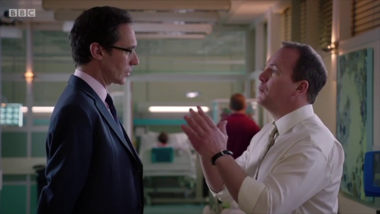 Holby City s19 e33 Hanssen scenes - YouTube