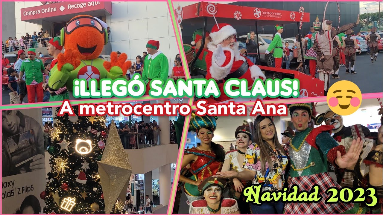 ¡INAUGURACIÓN DE LA NAVIDAD 2023! 🎄METROCENTRO SANTA ANA 🎅 EL SALVADOR ...