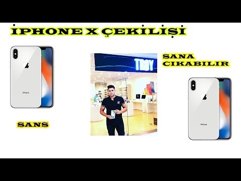 İPhone X ÇEKİLİŞ DUYURUSU
