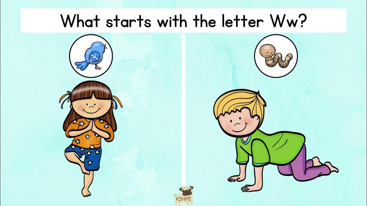 Yoga Phonics Beginning Sounds Early Literacy Brain Break Classroom ...