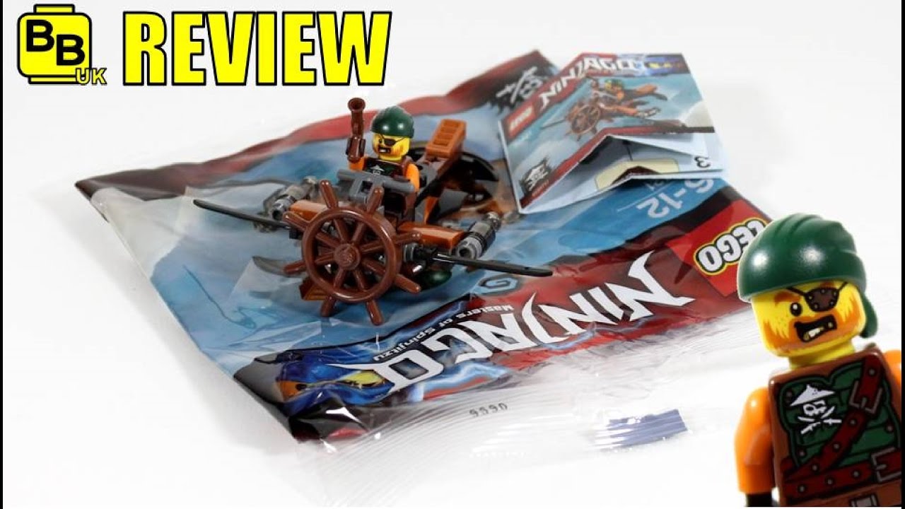 LEGO NINJAGO SKYBOUND PLANE 30421 POLYBAG SET REVIEW - YouTube