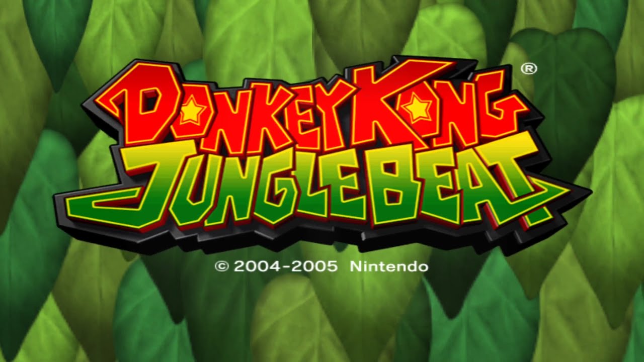Donkey Kong Jungle Beat Gamecube
