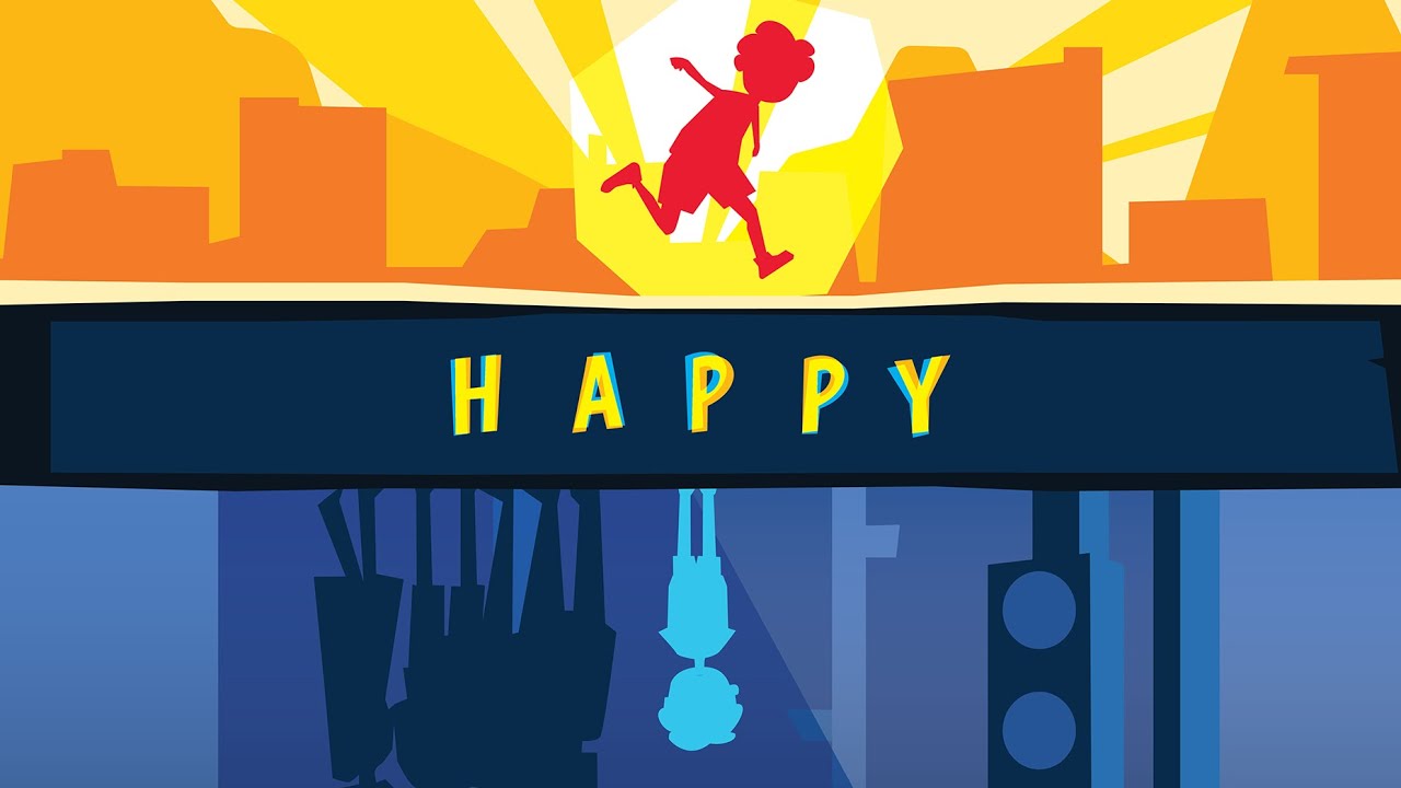 Happy - Pharrell Williams ( Animation Lyrics Video) - YouTube